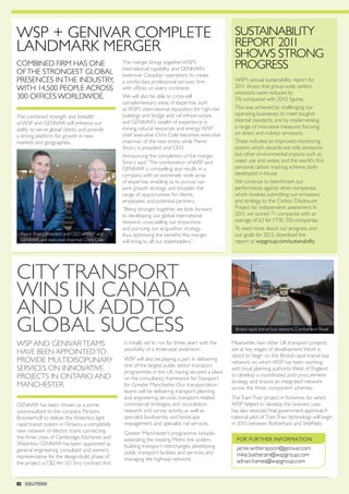 Genivar & wsp | PDF | Mergers and Acquisitions | Business Banking & Finance