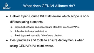 GENIVI Development Platform, la plataforma para desarrolladores de ...