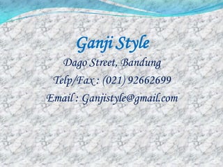 Genji Style | PPT