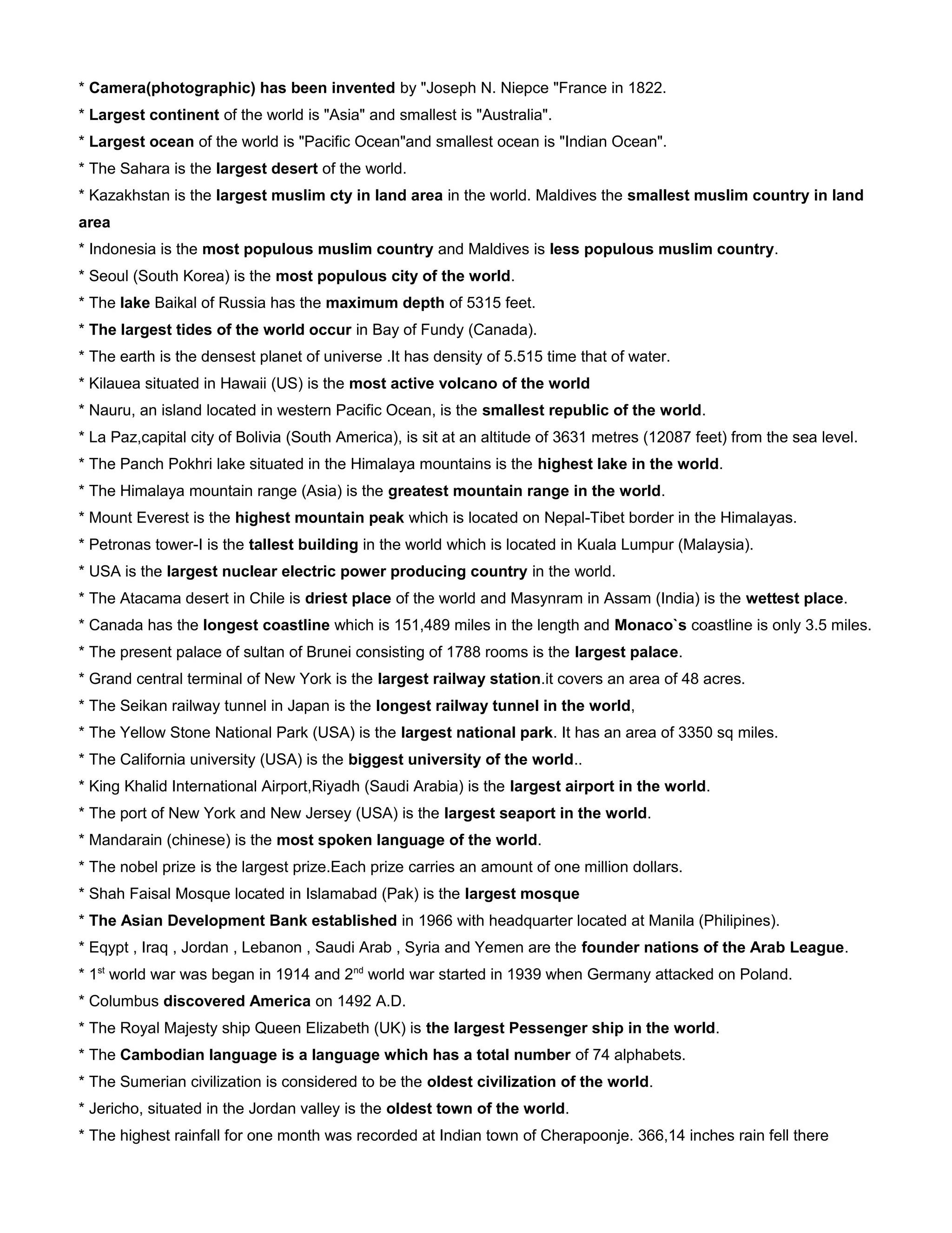 General knowledge 1 | DOC