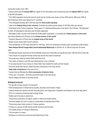 General knowledge 1 | DOC