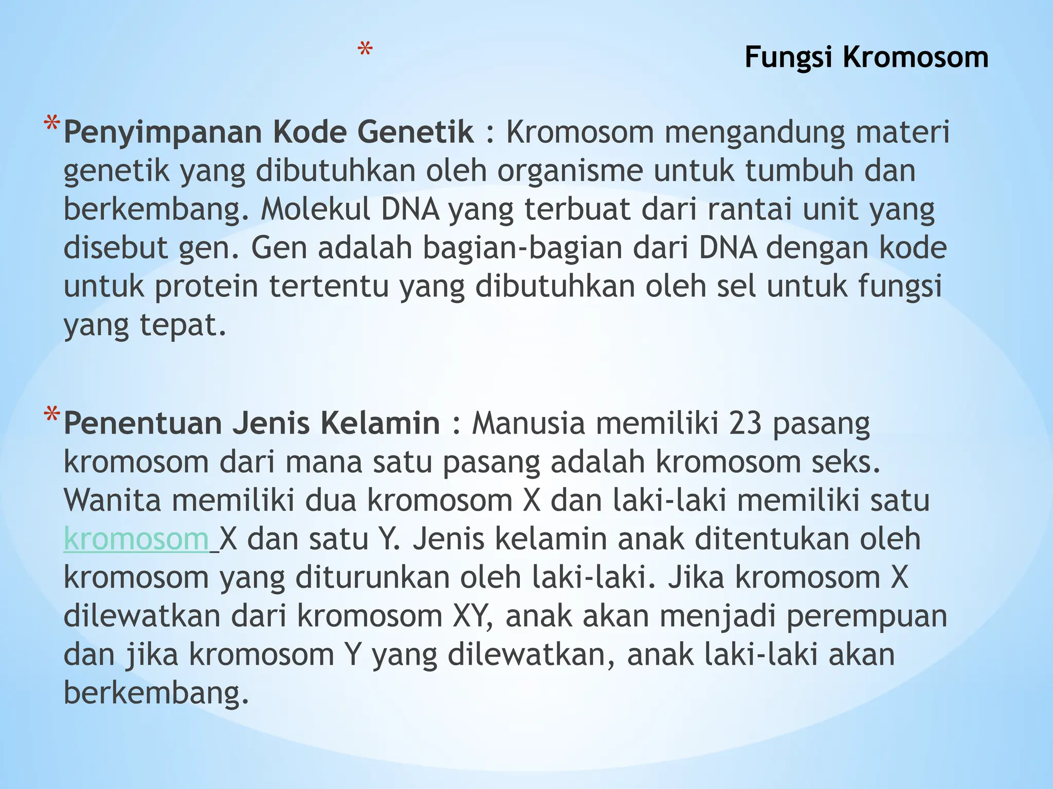 Gen kode genetik, gen, genom, dan kromosom.pptx