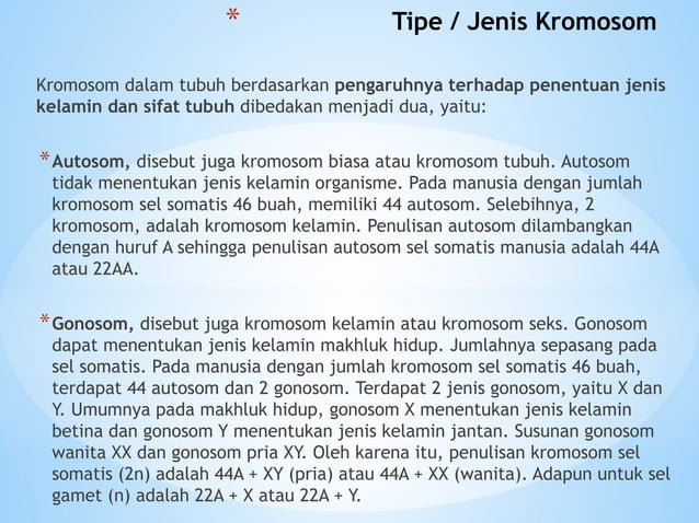 Gen kode genetik, gen, genom, dan kromosom.pptx