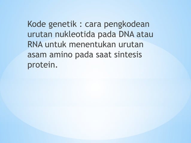 Gen kode genetik, gen, genom, dan kromosom.pptx