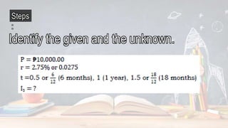 GenMath - Simple Interest.pptx