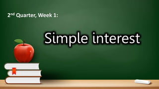 GenMath - Simple Interest.pptx
