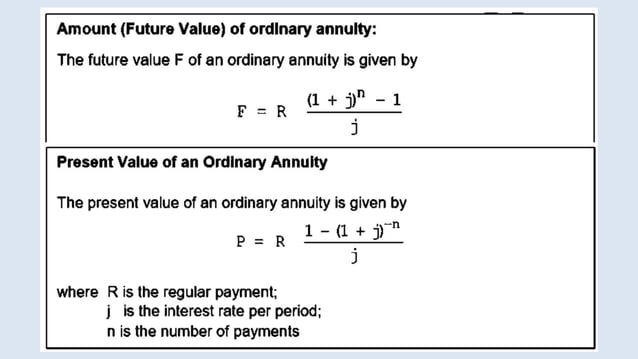 GenMath_Annuities grade 11 senior highschool | PPT