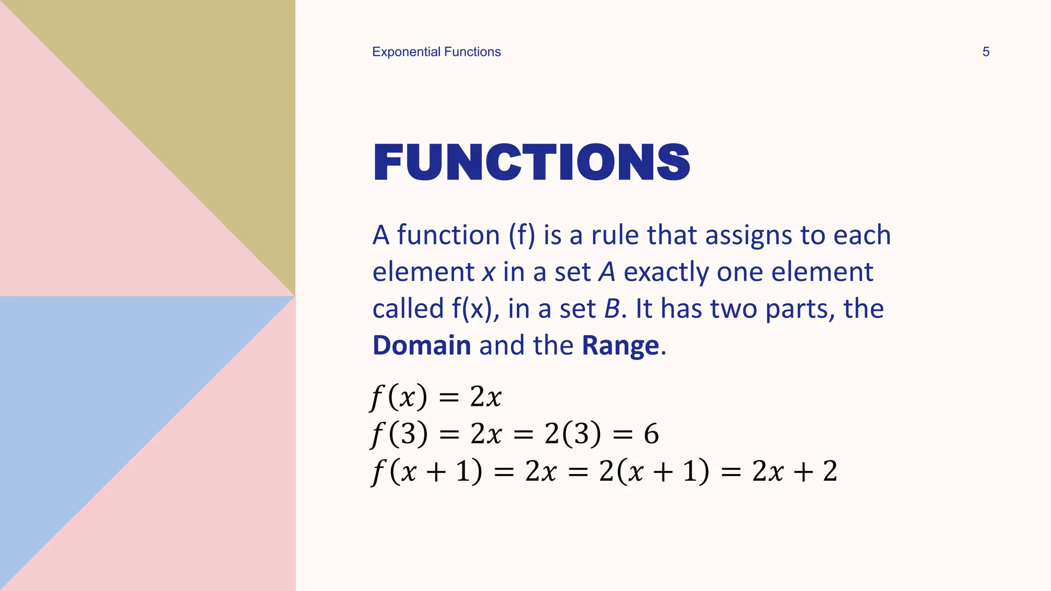 General Mathematics - Exponential Functions.pptx
