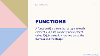 General Mathematics - Exponential Functions.pptx