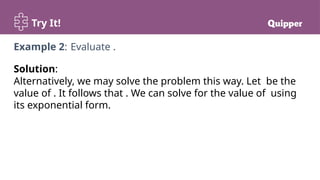 Gen Math Logarithm.pptxGen Math Logarithm.pptx