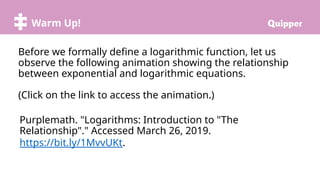 Gen Math Logarithm.pptxGen Math Logarithm.pptx