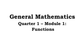 Representing Real-Life Situations Using Functions | PPTX