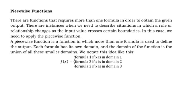 Representing Real-Life Situations Using Functions | PPTX