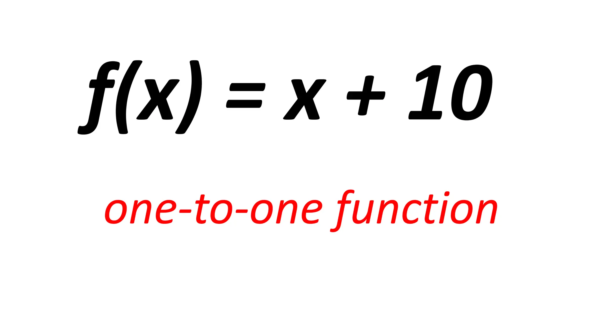 GENMATH one to one function.pptx. g11 humss | PPTX | Science