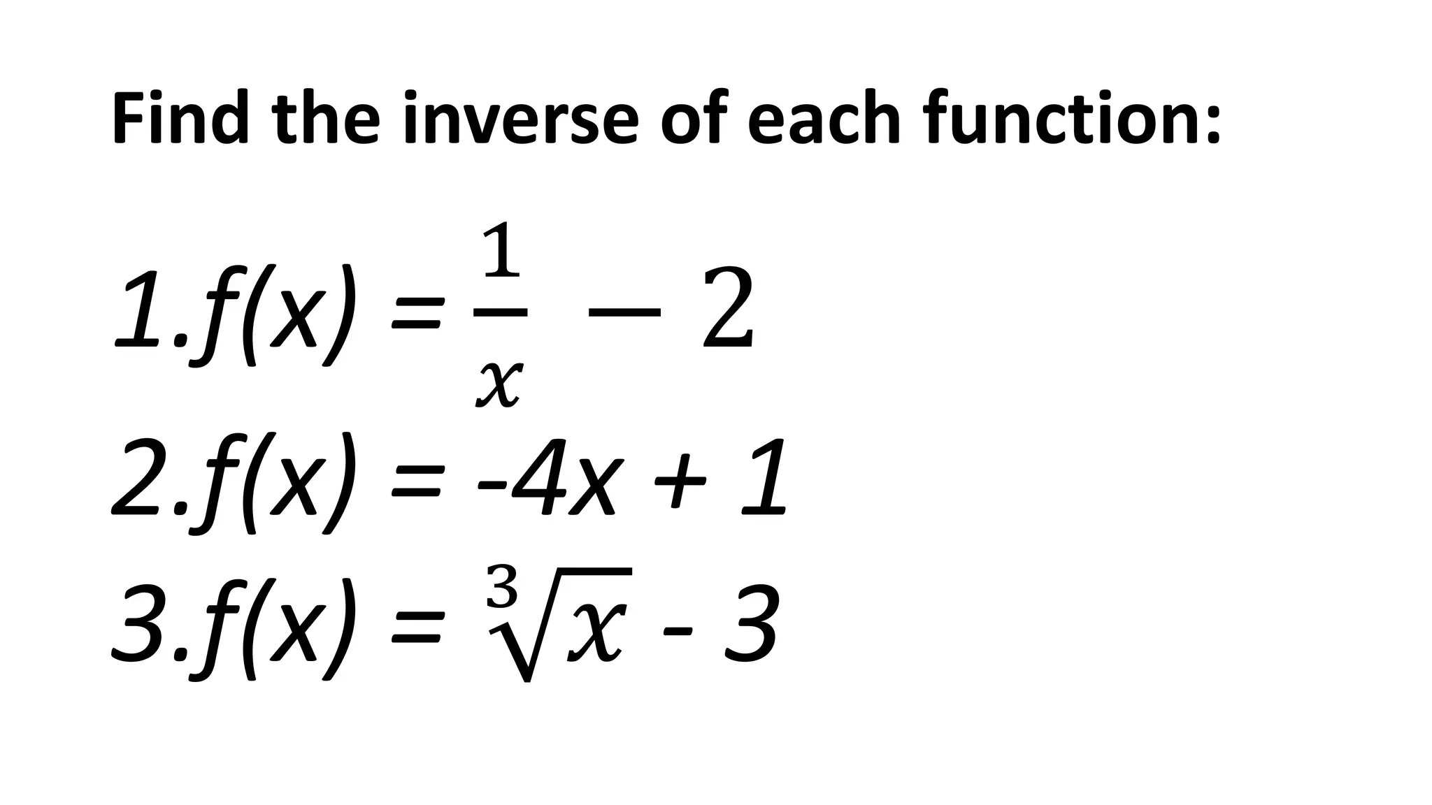 GENMATH one to one function.pptx. g11 humss | PPTX