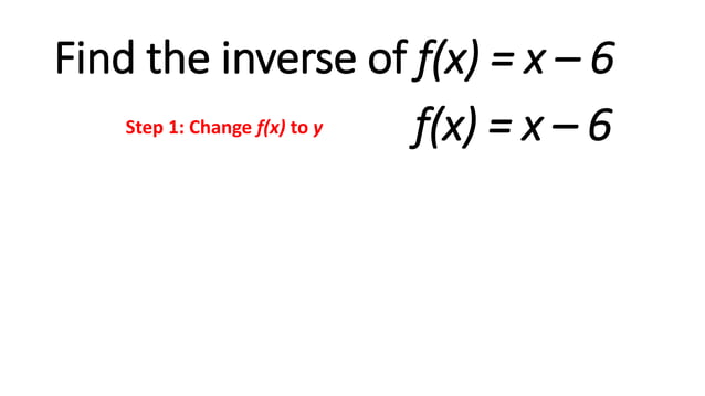 GENMATH one to one function.pptx. g11 humss | PPTX | Science