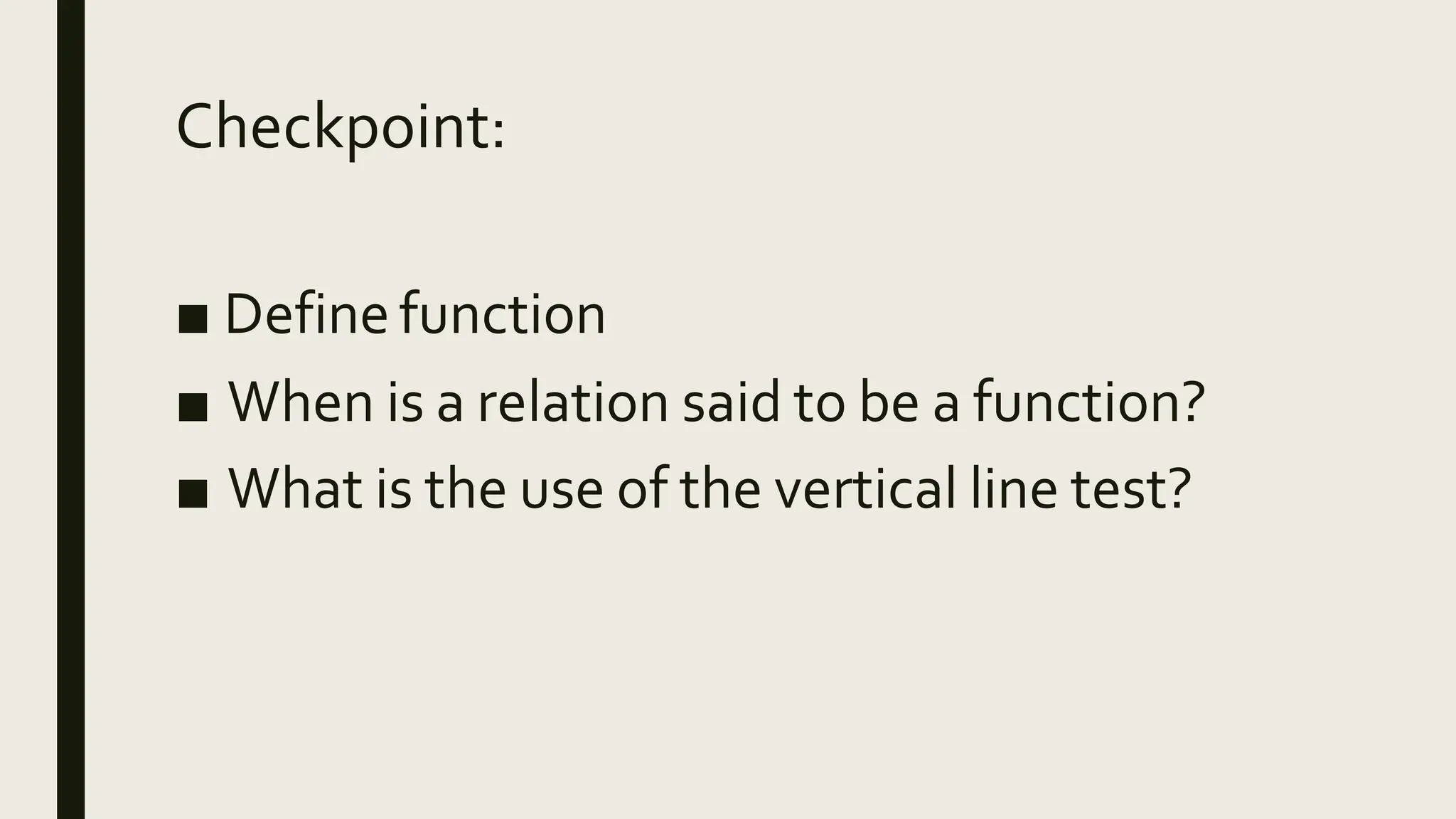 General Mathematics Slides Function Pptx