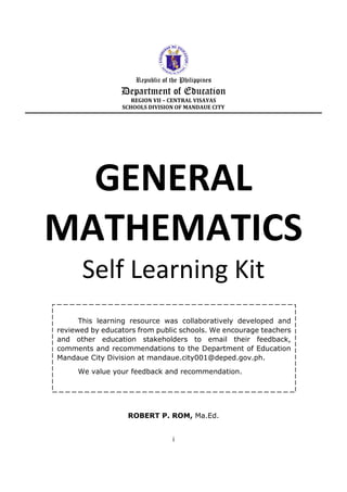 Genmath qi | PDF