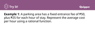 Genmath Solving Rational Functions genera math | PPTX