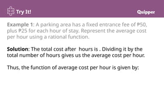Genmath Solving Rational Functions genera math | PPTX
