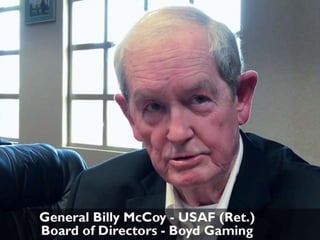 General Billy McCoy Endorsing Christine Spadafor | PPTX