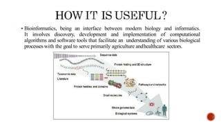 GENOMICS AND BIOINFORMATICS | PPTX