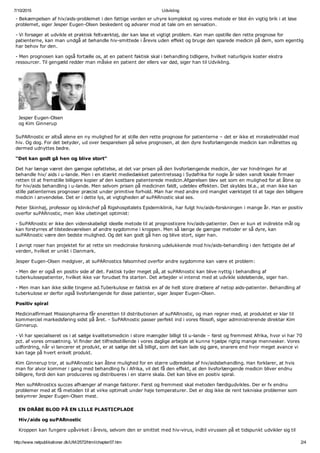 Kim Ginnerup - Gennembrud? Dansk forskning giver håb til hiv-smittede afrikanere ...