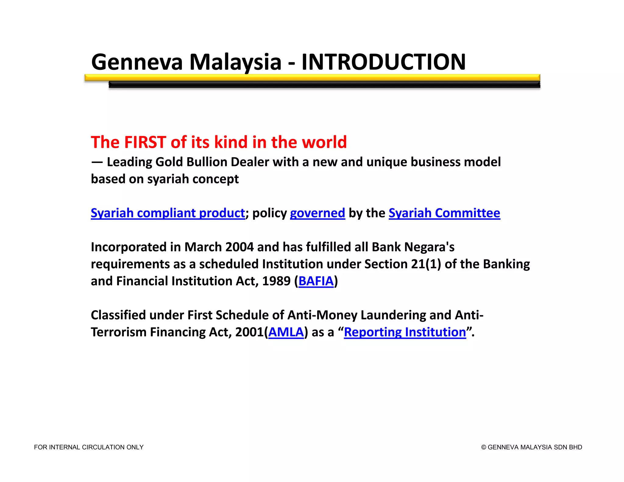 Genneva Malaysia Intro | PDF