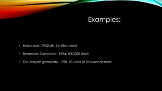 Genocide powerpoint | PPT