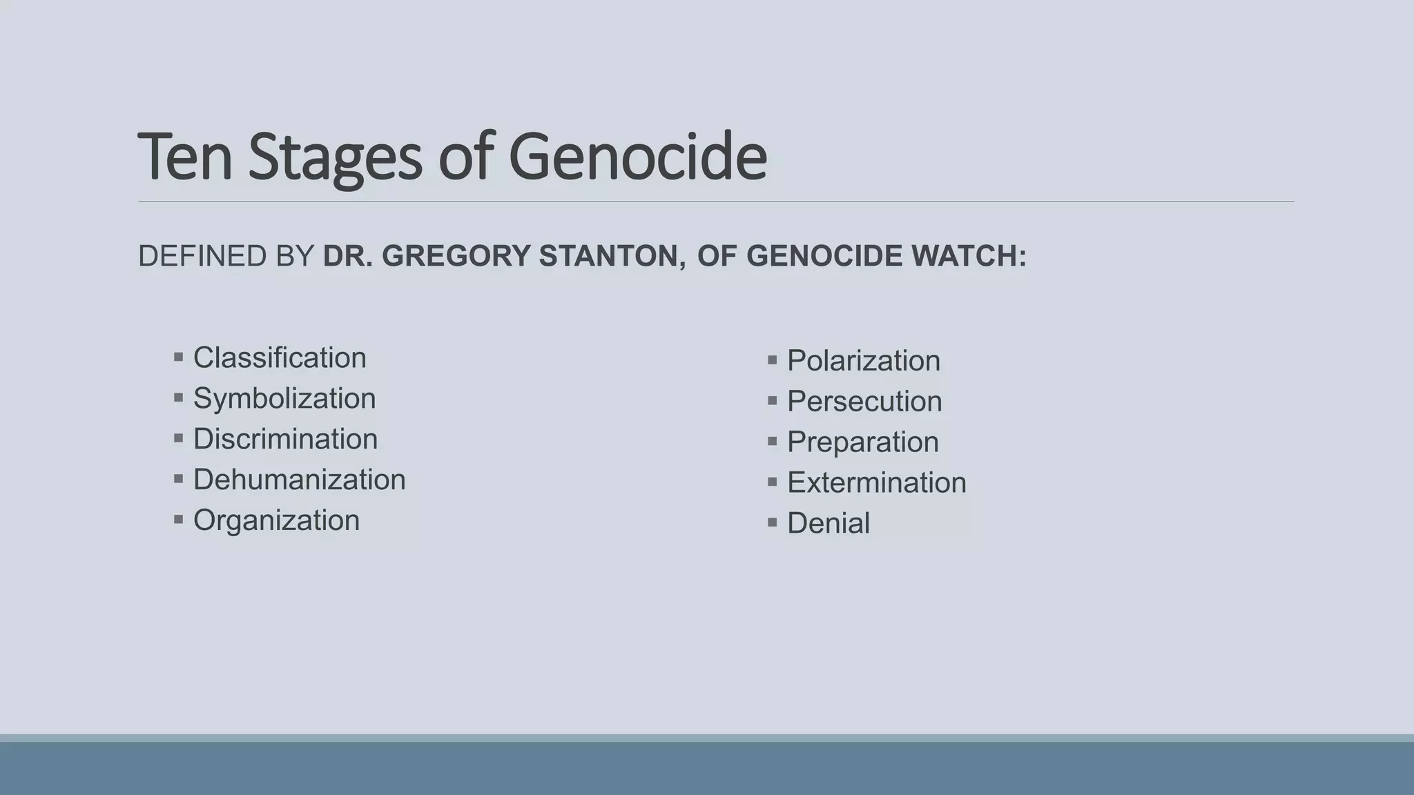 Genocide | PPTX