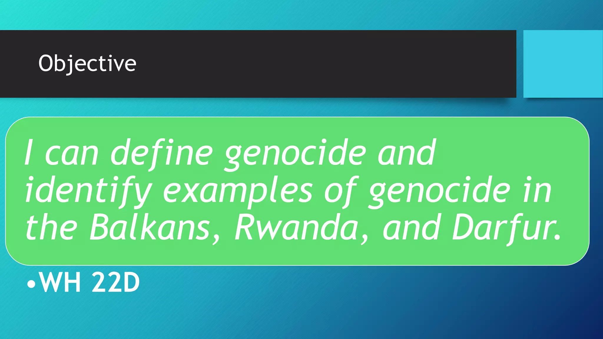 Genocide | PPT | Free Download