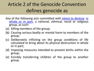Genocide of Bangladesh in 1971 | PPTX