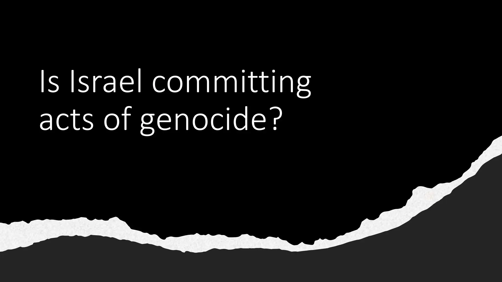 GENOCIDE.pptx. An explanation of genocide as a term. | PPT