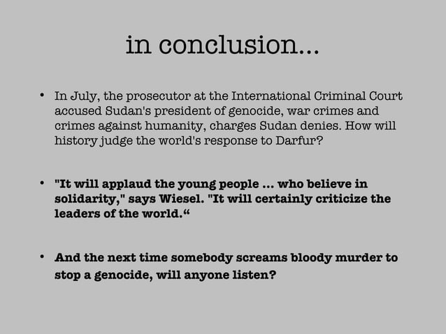 Genocide throughout Hisory | PPT