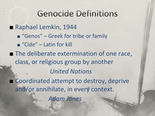 Genocide (1) (1).pptx | Free Download