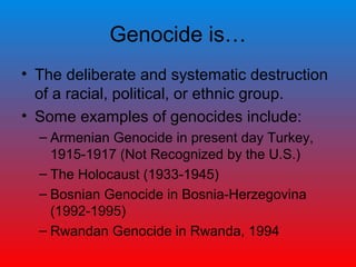 Genocide in Darfur | PPT