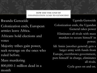 Genocide intro ppt | PPTX