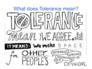 Tolerance | PPTX