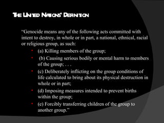 Genocide powerpoint | PPT