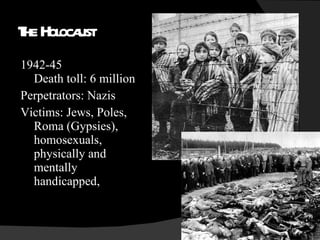 Genocide powerpoint | PPT