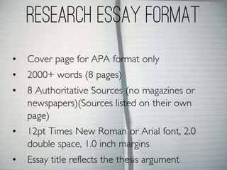 Genocide Research Essay | PPTX