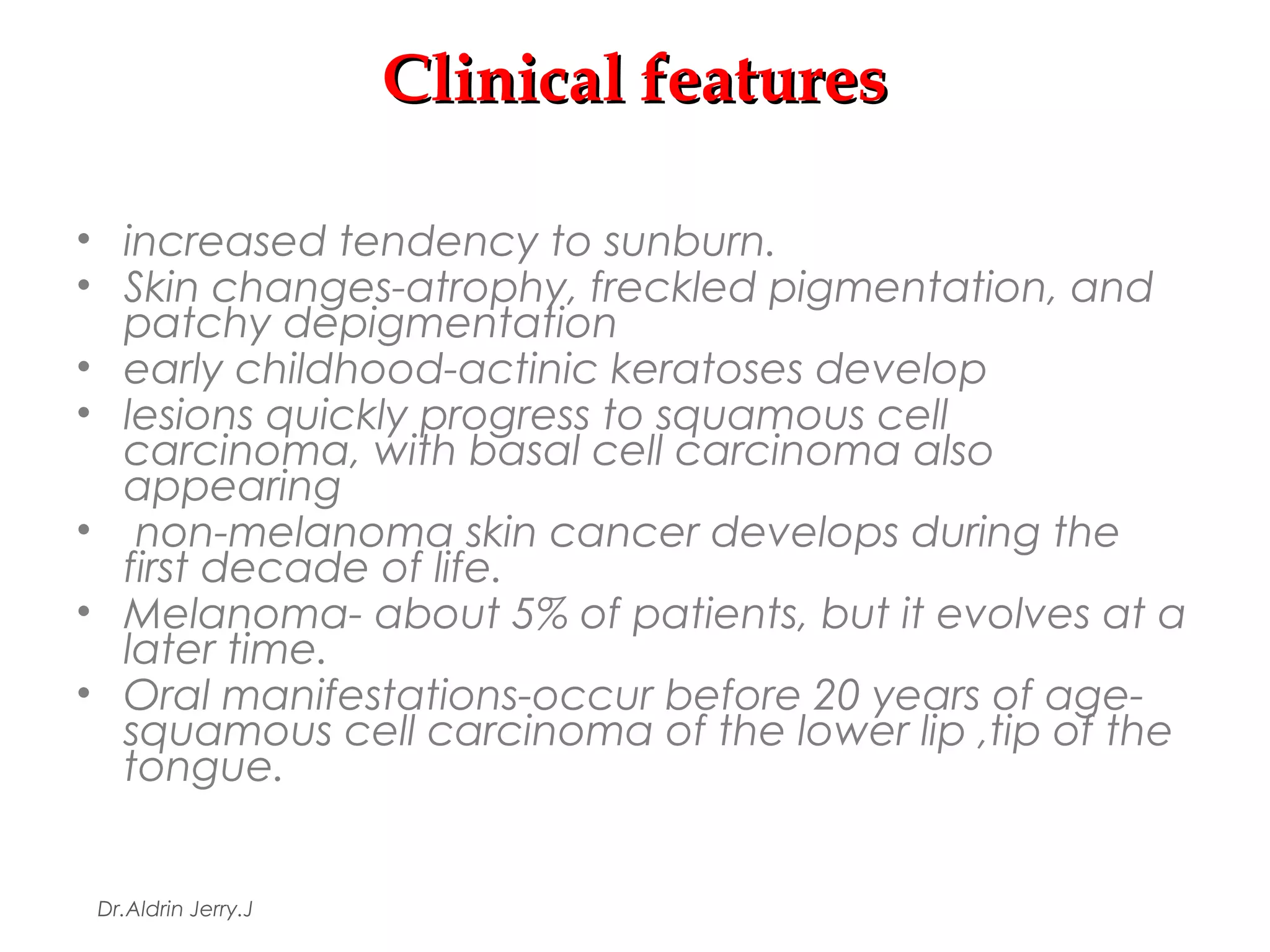 Genodermatoses - Oral Pathology | PPT