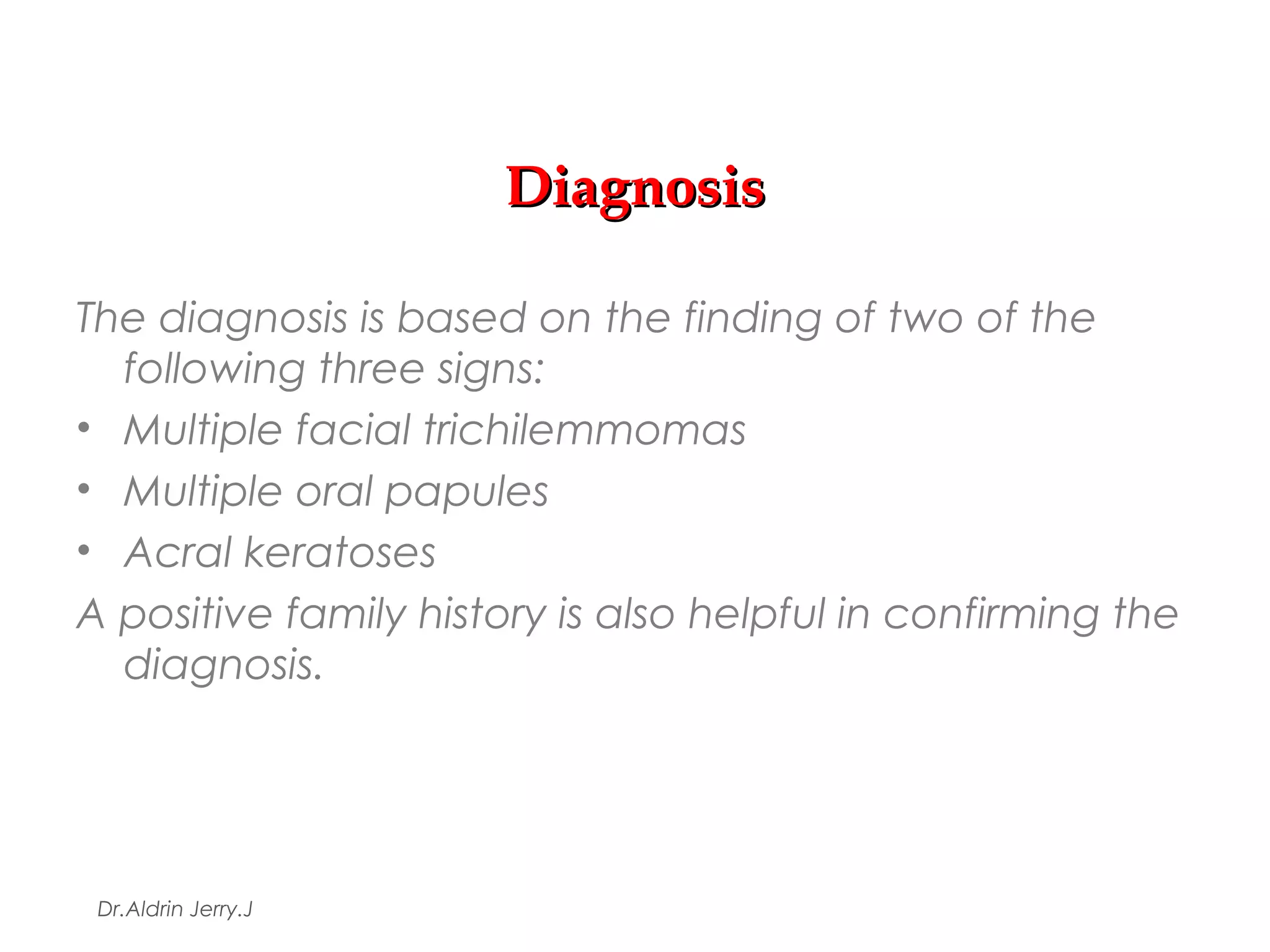 Genodermatoses - Oral Pathology | PPT