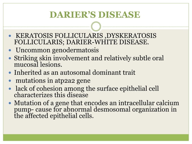 Genodermatoses | PPTX | Skin and Dermatology | Diseases and Conditions