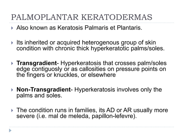 Genodermatoses.pptx | Skin and Dermatology | Diseases and Conditions