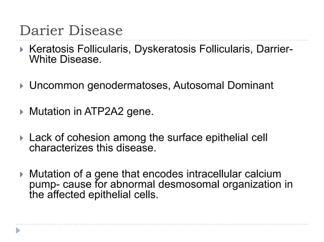 Genodermatoses.pptx | Skin and Dermatology | Diseases and Conditions