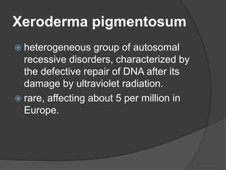 Genodermatosis | PPTX