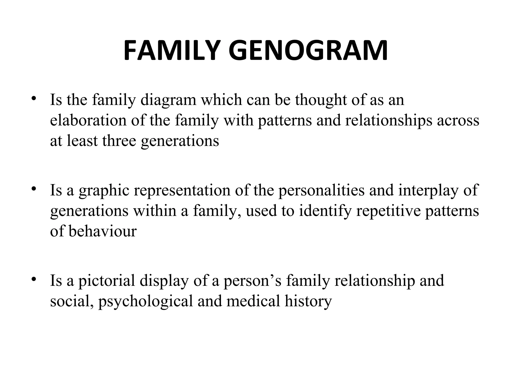 Genogram and ecomap | PPT