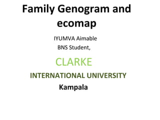 Genogram and ecomap | PPT