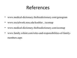 Genogram and ecomap | PPT